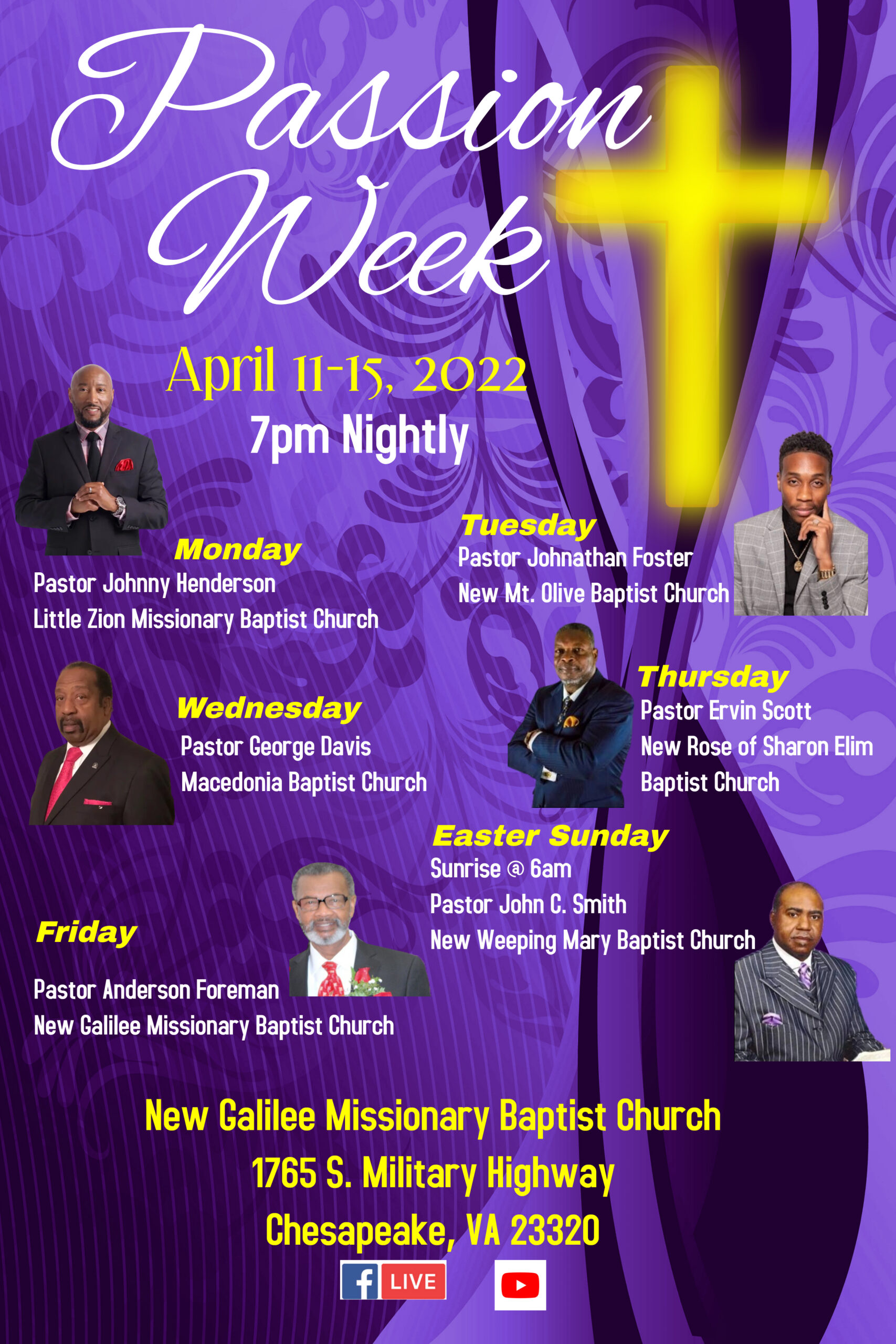 Passion Week – with photos – Little Zion